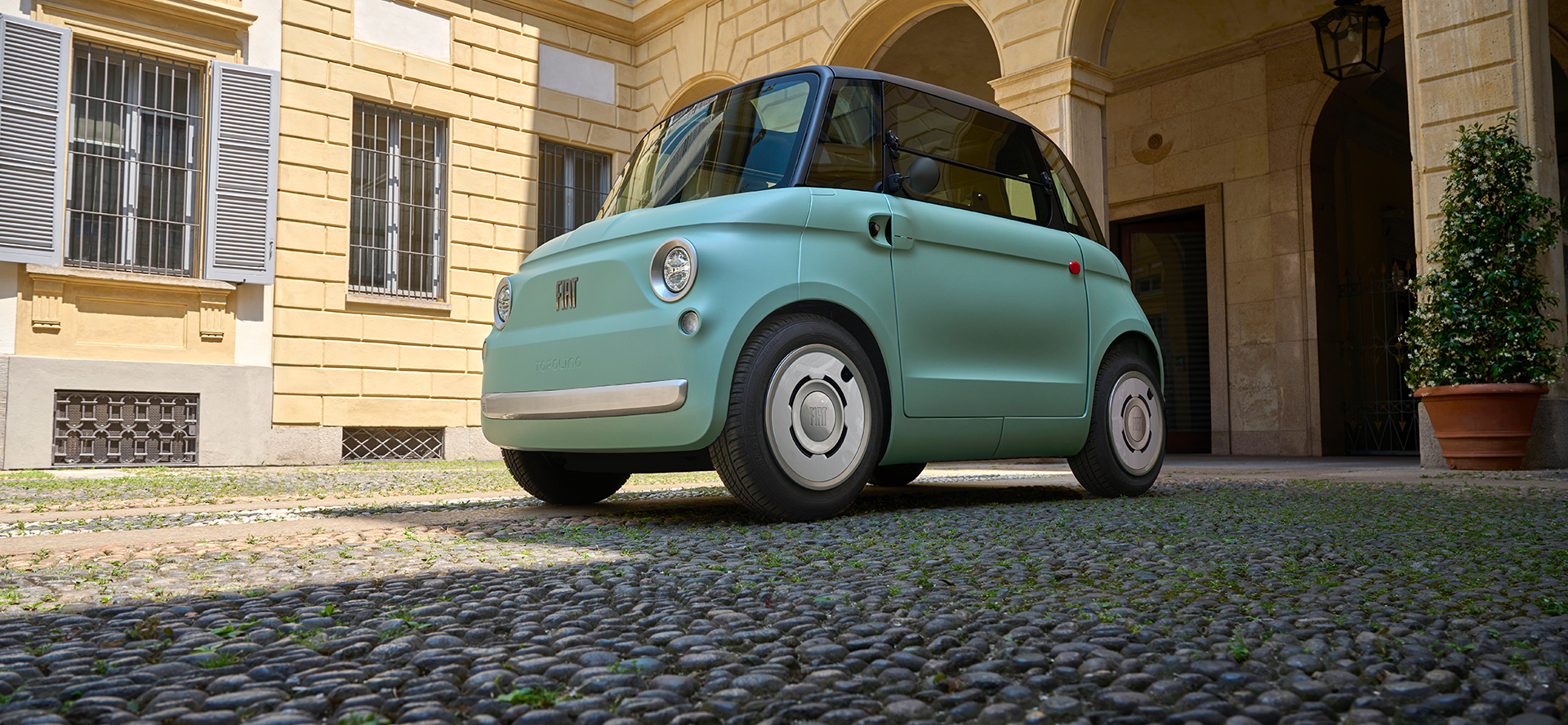 Nouvelle Fiat Topolino | Quadricycle électrique urbain | Fiat MA
