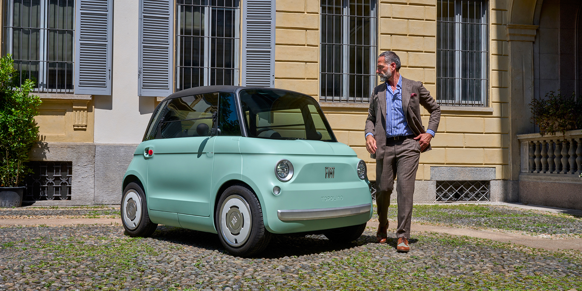 Nouvelle Fiat Topolino | Quadricycle électrique urbain | Fiat MA